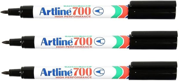 ARTLINE EK-700 PERMANENT MARKER BLACK 0.7mm – Stationery Online