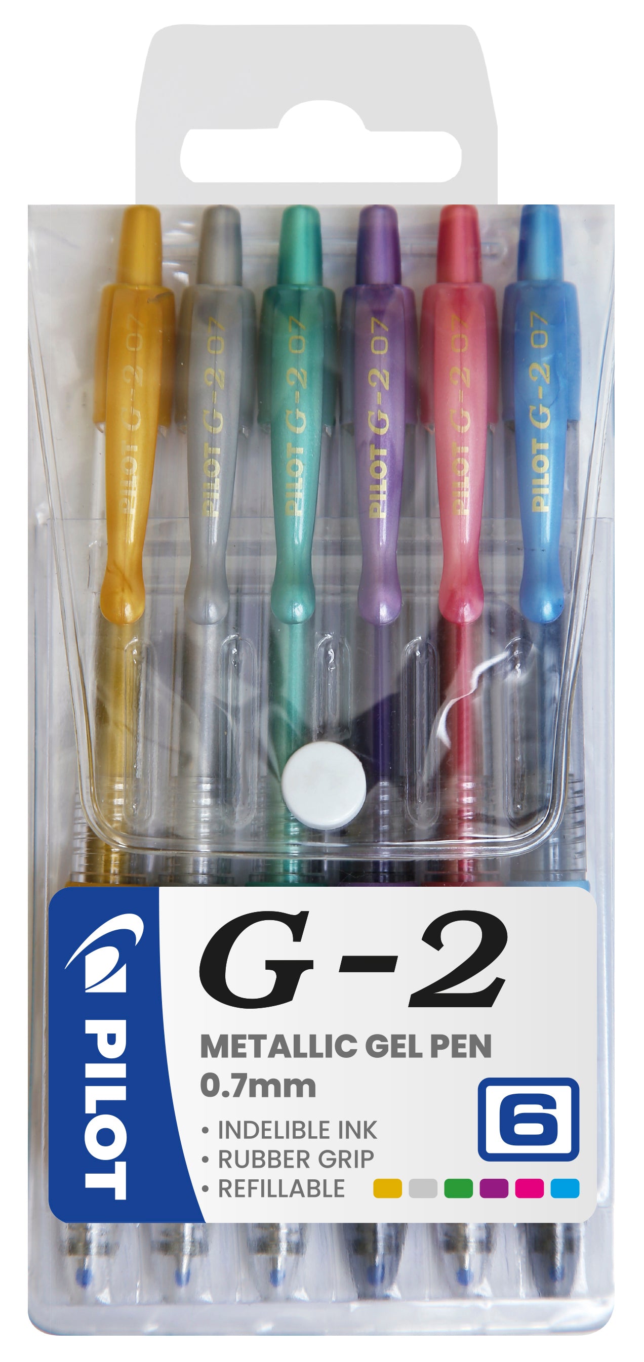 PILOT G2 METALIC WALLET 6 – Stationery Online